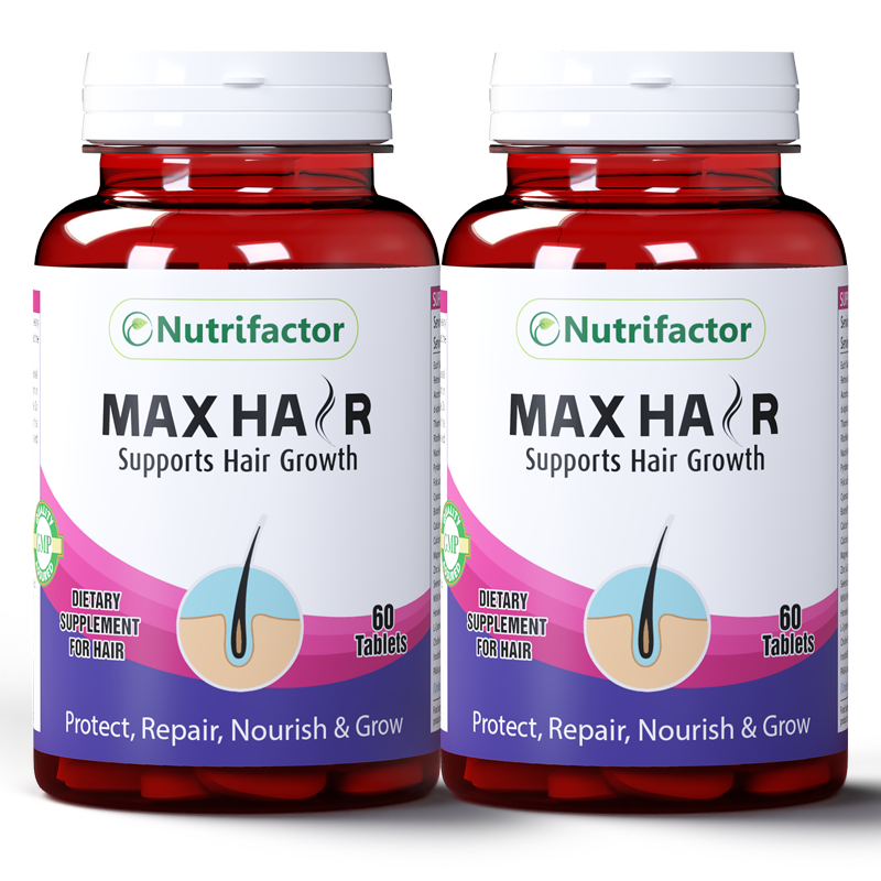 Max hair | Complete formula for Hair, Skin & Nails | Nutrifactor UAE