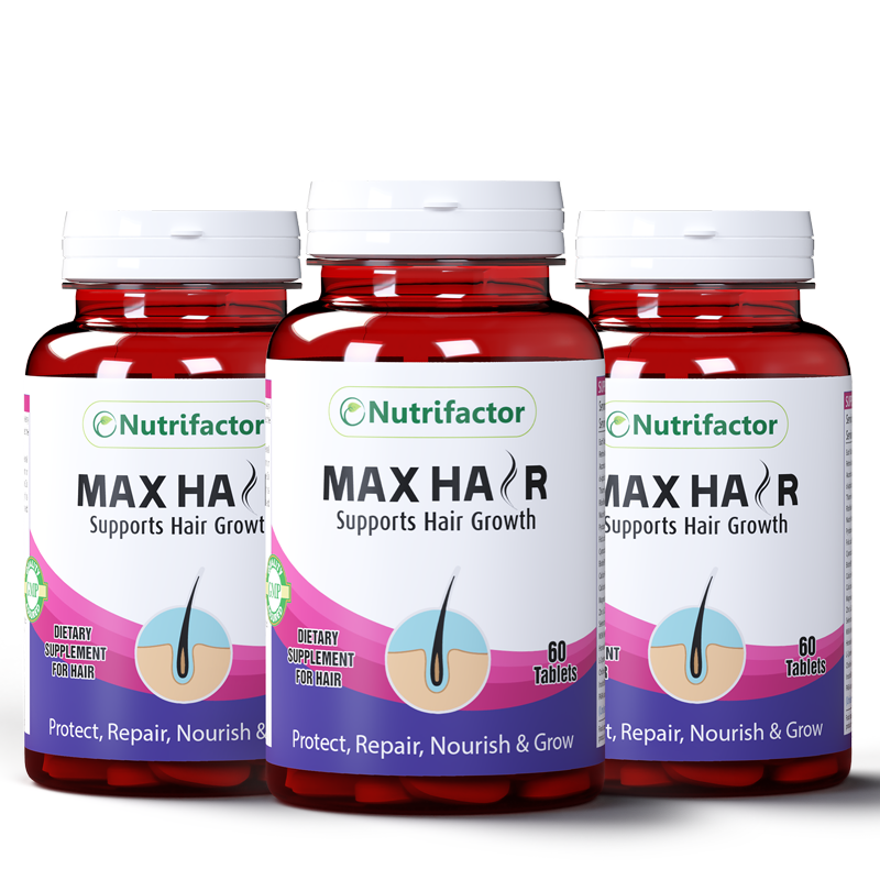 Max hair | Complete formula for Hair, Skin & Nails | Nutrifactor UAE