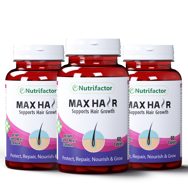 Max hair | Complete formula for Hair, Skin & Nails | Nutrifactor UAE