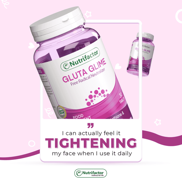 Gluta Glime - Advanced L-Glutathione, Vitamin C, E and ALA Supplement