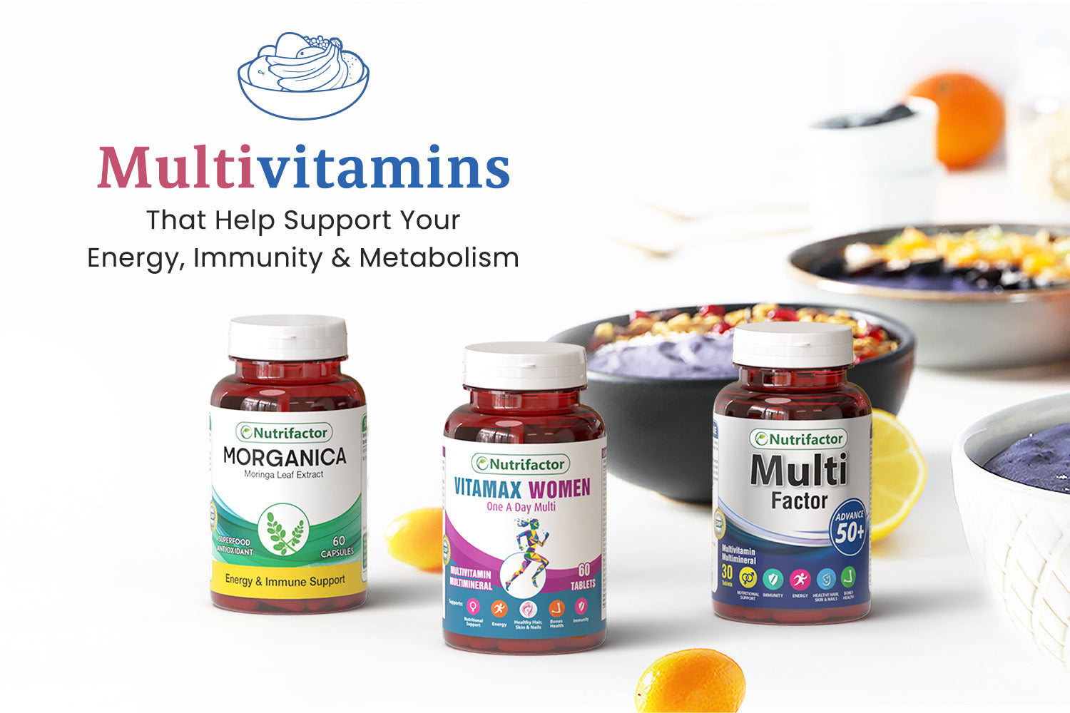 No.1 Halal Vitamins, Multivitamin & Supplement | Nutrifactor UAE