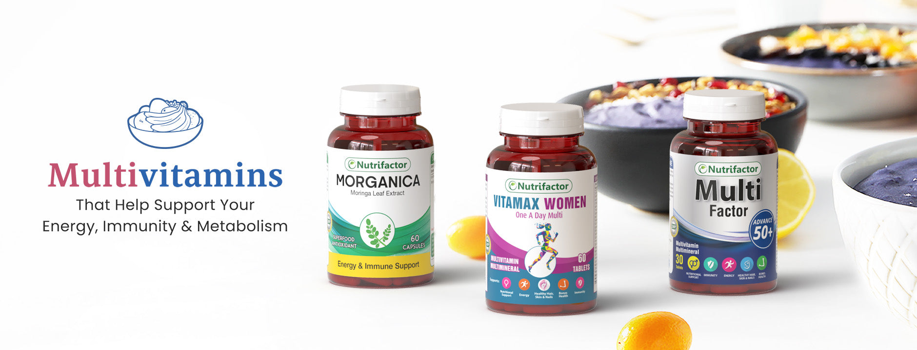 No.1 Halal Vitamins, Multivitamin & Supplement | Nutrifactor UAE