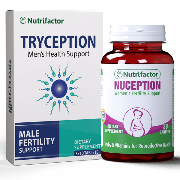 Tryception & Nuception - Male & Female Fertility Support | Nutrifactor UAE