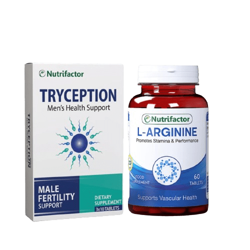 L-Arginine and Tryception Bundle | Men Health Combination
