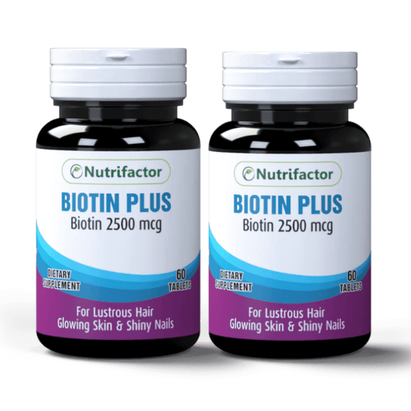 Biotin Plus | Best Biotin Tablets for Hair Growth | Nutrifactor UAE