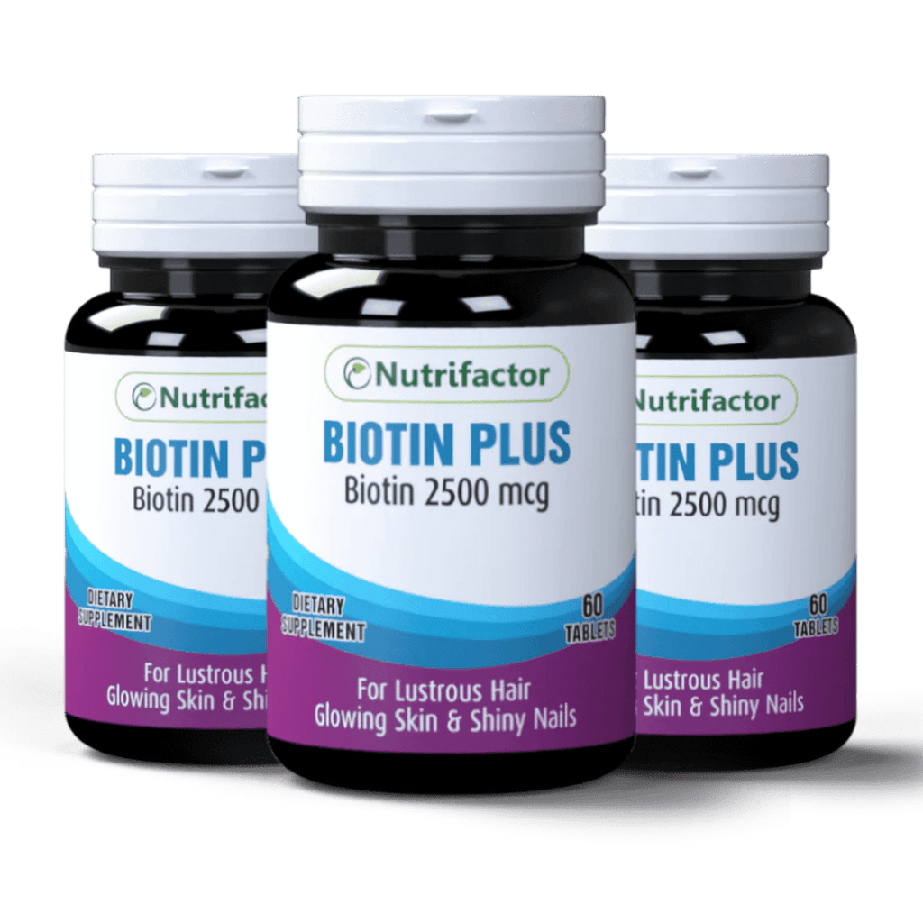 Biotin Plus | Best Biotin Tablets for Hair Growth | Nutrifactor UAE